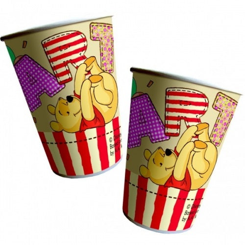 Ole Brumm Party Kopper 8 stk.