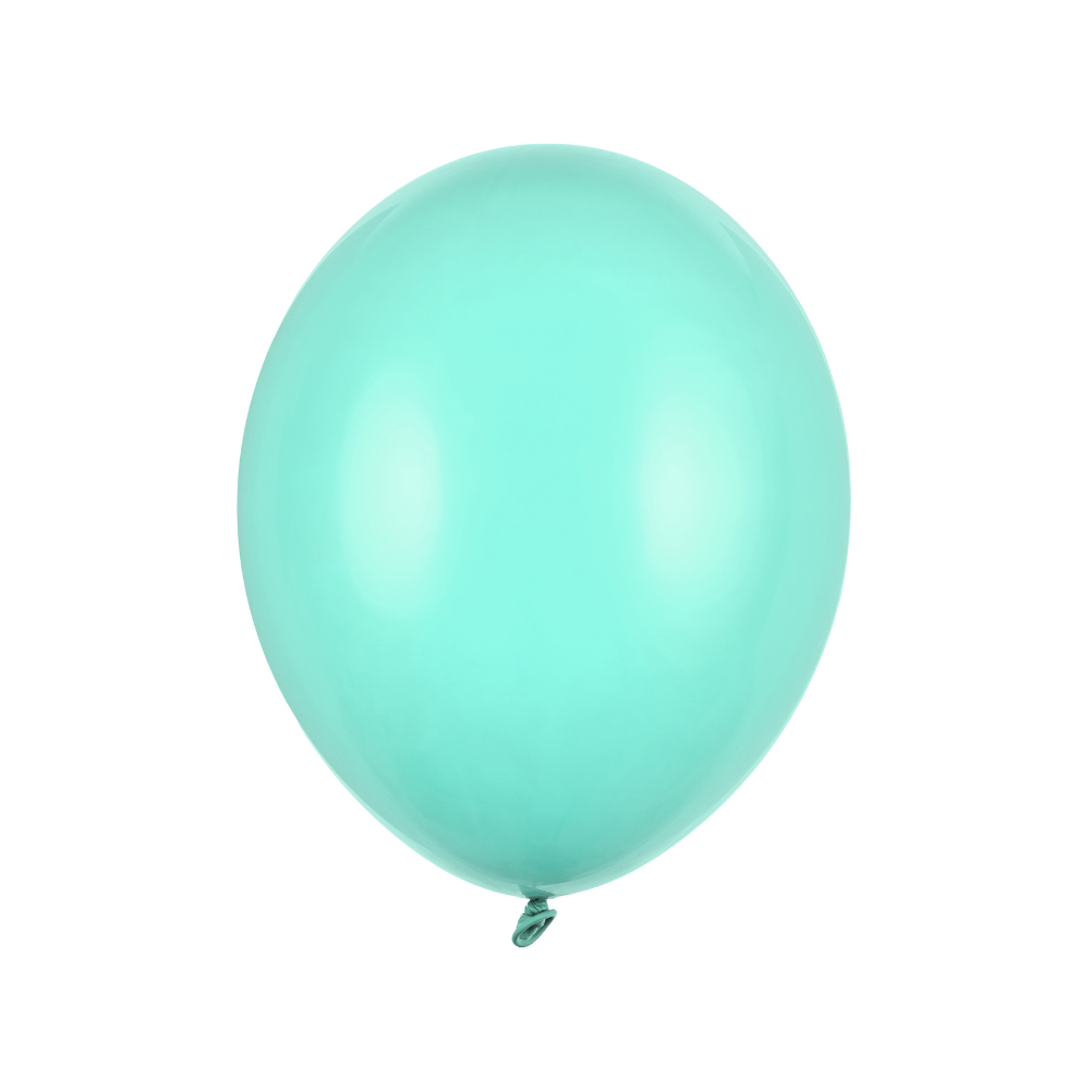 Ballonger Pastell Lys Turkis 10 stk.